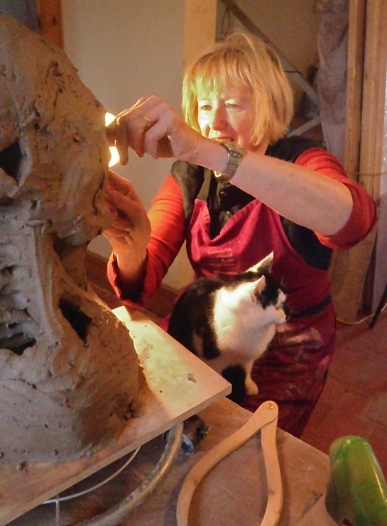 How To Make A Head; Clay Armatures and building Hollow. | Rebecca Buck