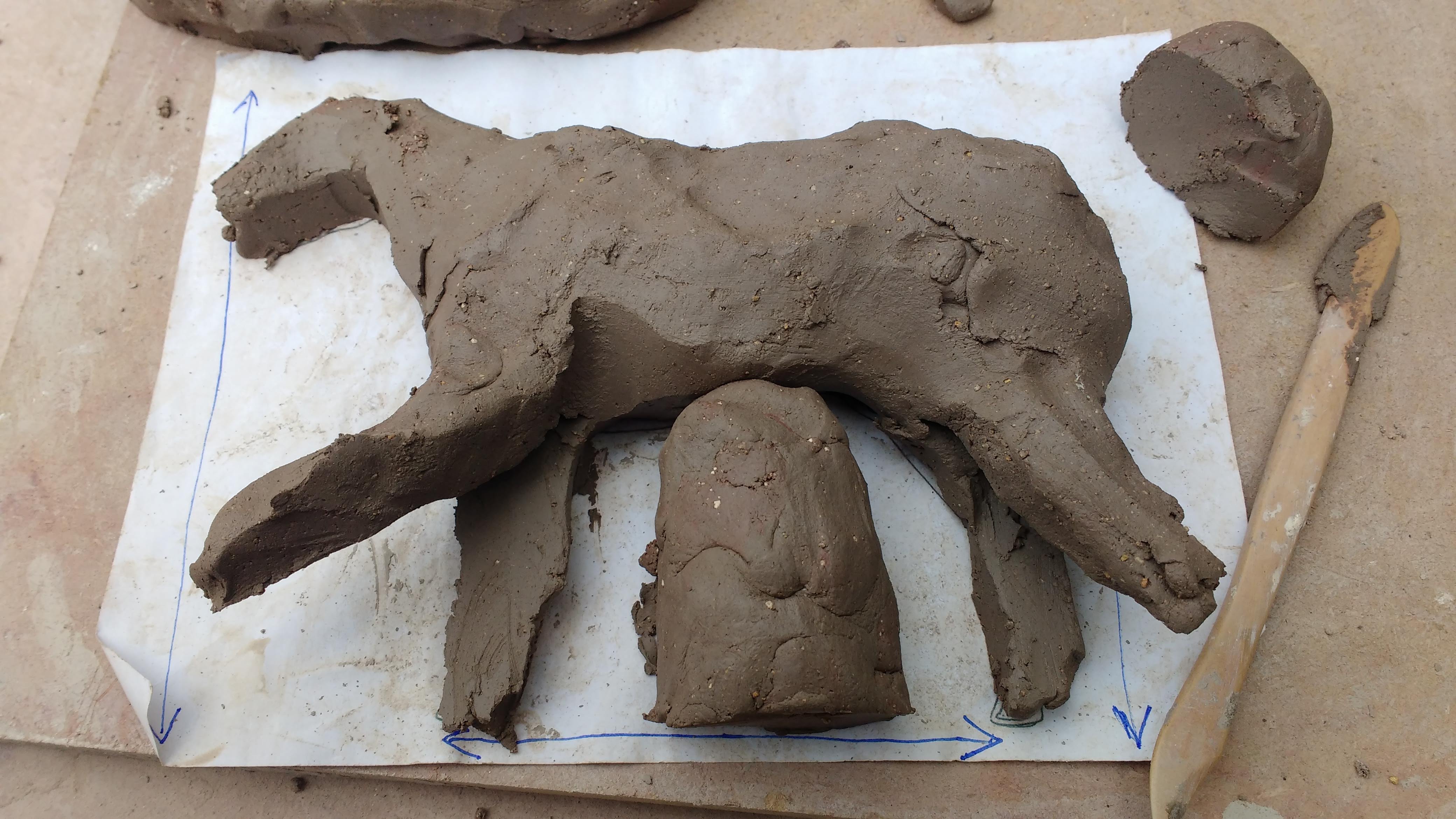 How to make Animals using clay armatures. | Rebecca Buck